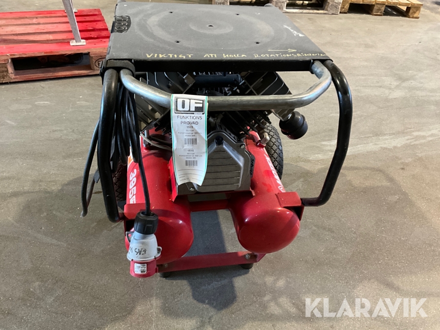 Kompressor Motek 395D, Umeå, Klaravik auktioner