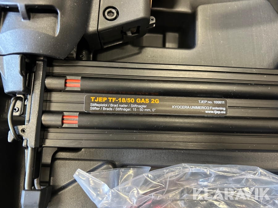 Dyckertpistol Tjep TF-18/50 Gas 2G, Ale, Klaravik auktioner