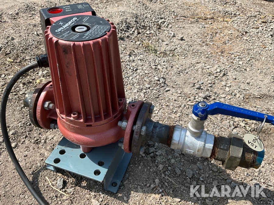 Cirkulationspump Grundfos, Tyresö, Klaravik auktioner