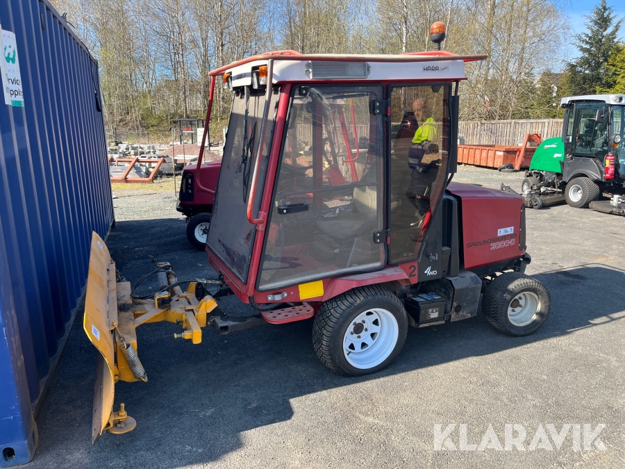 Åkgräsklippare Toro Groundmaster 3000-D, Nässjö, Klaravik au