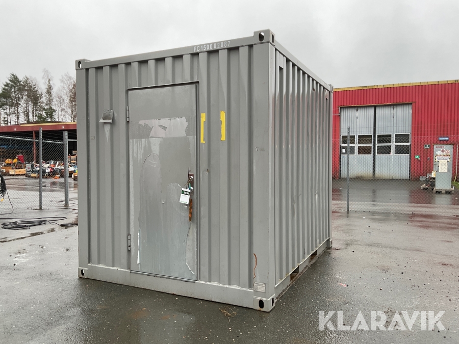 Container Containex EF 10, Jönköping, Klaravik auktioner