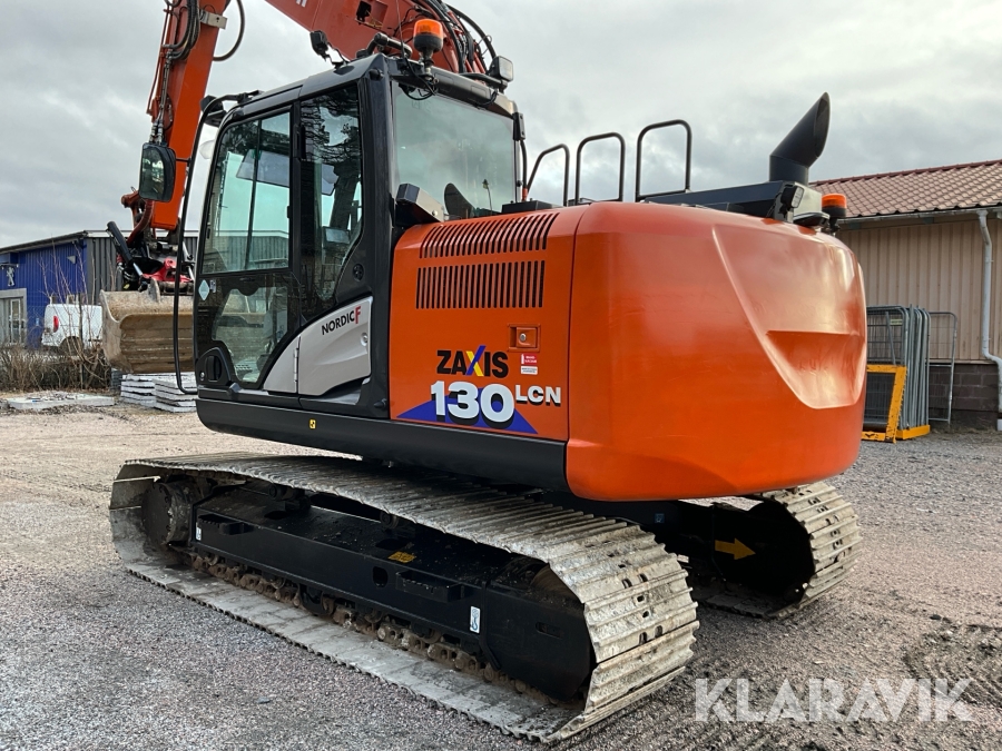 Grävmaskin Hitachi ZX 130 LCN-6, Alingsås, Klaravik auktione