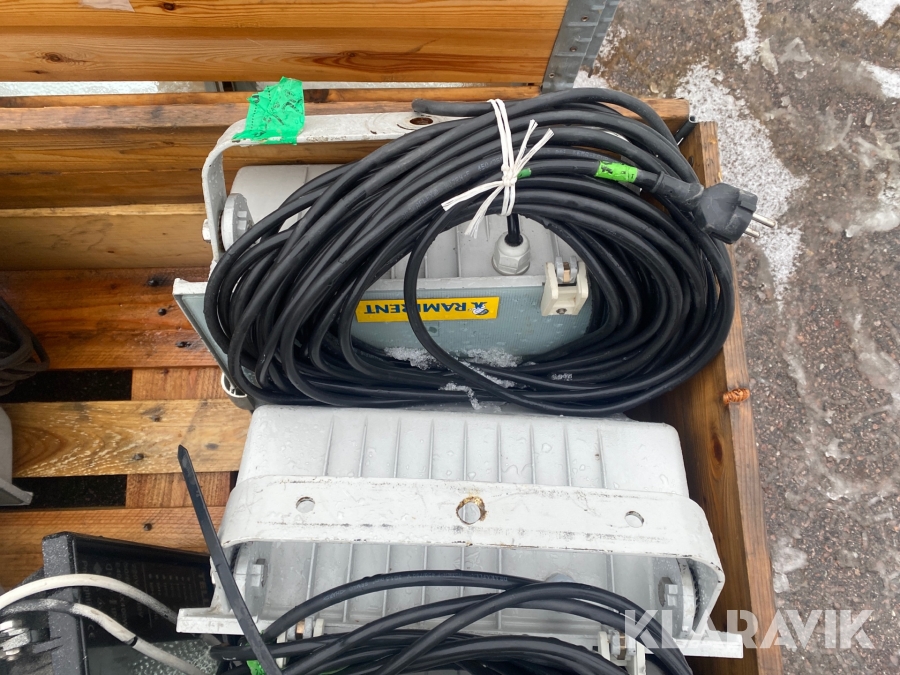 Belysning SBP 250/400w, Västerås, Klaravik auktioner