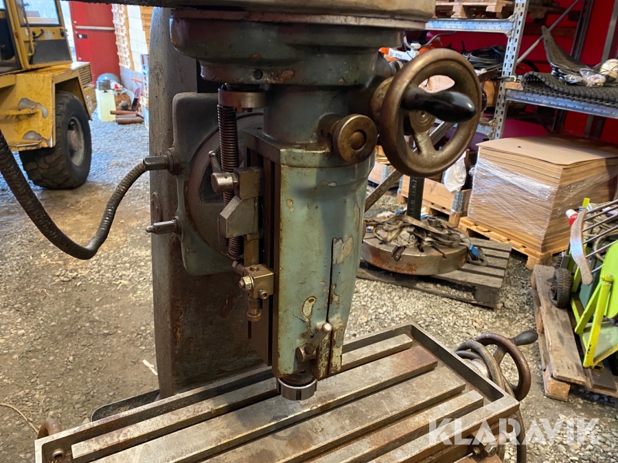 Klaravik Auktioner | Verktygsfräs Fransson & Mattson