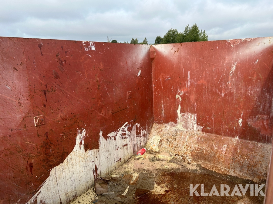 Liftdumpercontainer, Uppsala, Klaravik auktioner