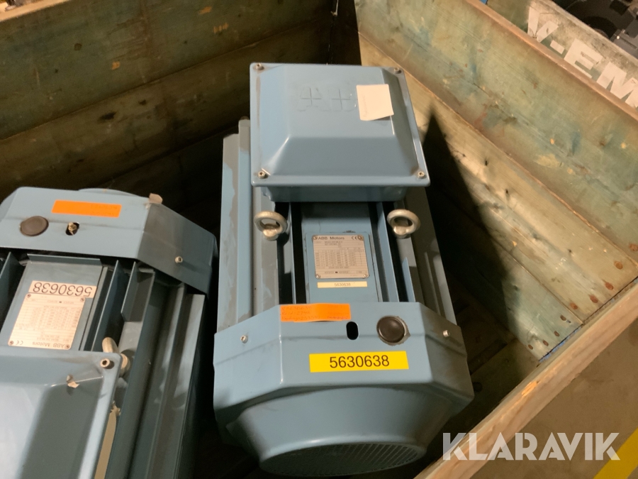 Asykronmotor ABB M3AA 200 MLA 6, Skövde, Klaravik auktioner