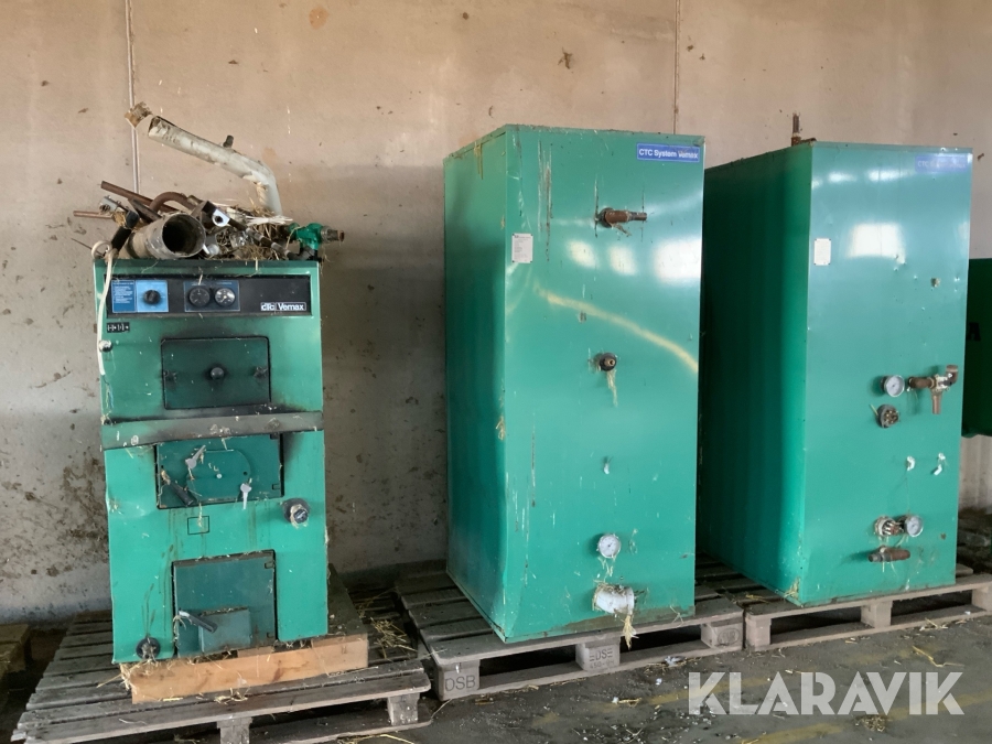 Vedpanna CTC Vemax, Götene, Klaravik auktioner