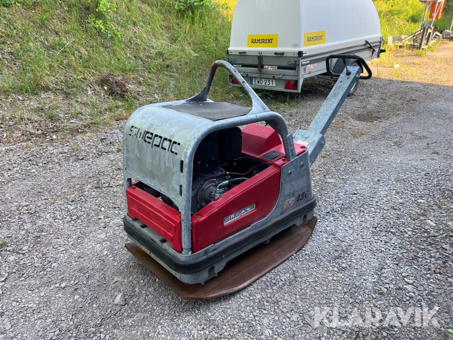Markvibrator Swepac FB 450, Svalöv, Klaravik auktioner