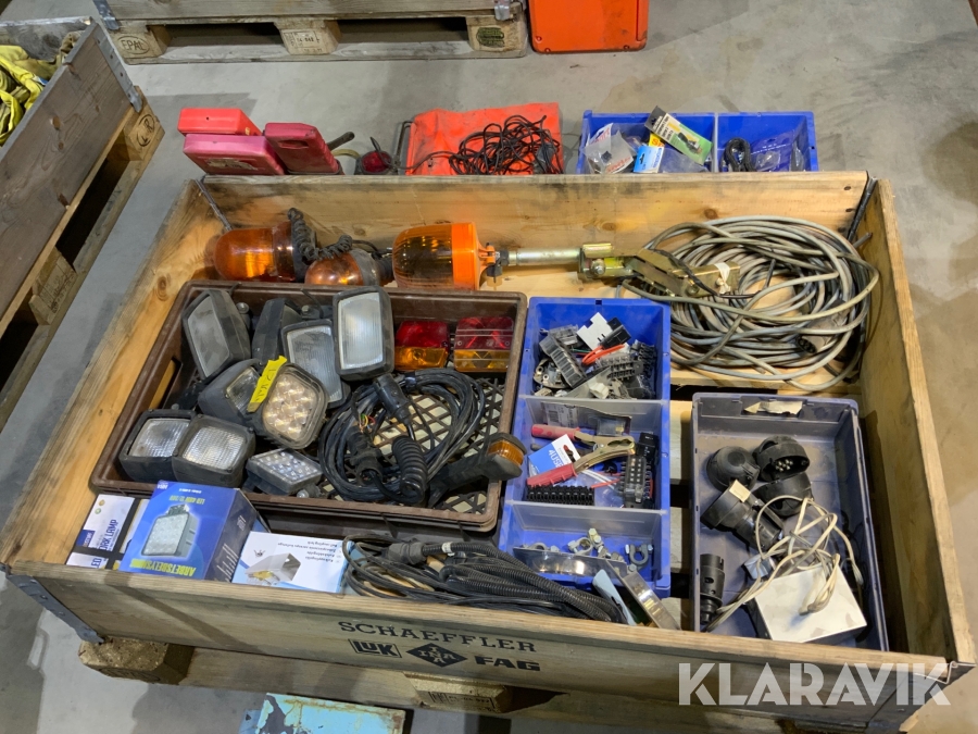 Diverse belysning, Mariestad, Klaravik auktioner