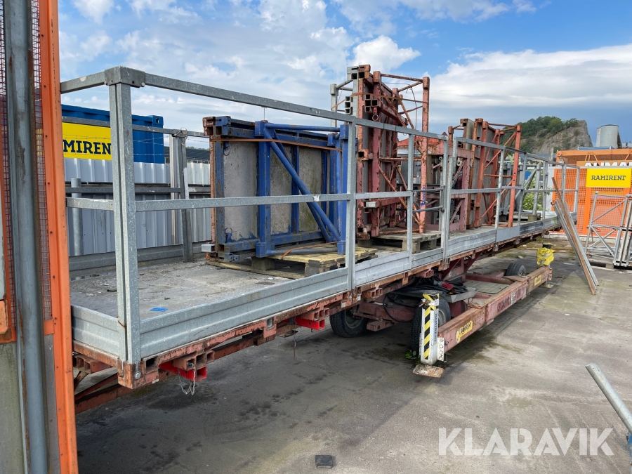 Klaravik Auktioner | Klätterplattform Scanclimber SC4000 med 30 m mast