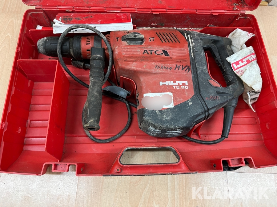 Borrhammare Hilti TE 80, Solna, Klaravik auktioner