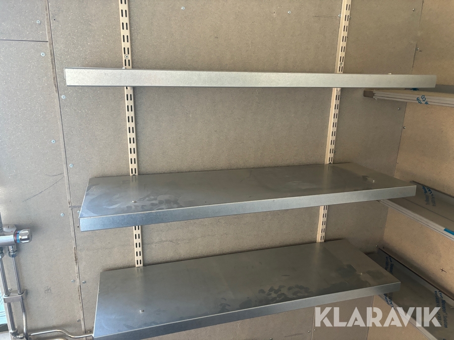 Hyllplan metall, Östersund, Klaravik auktioner