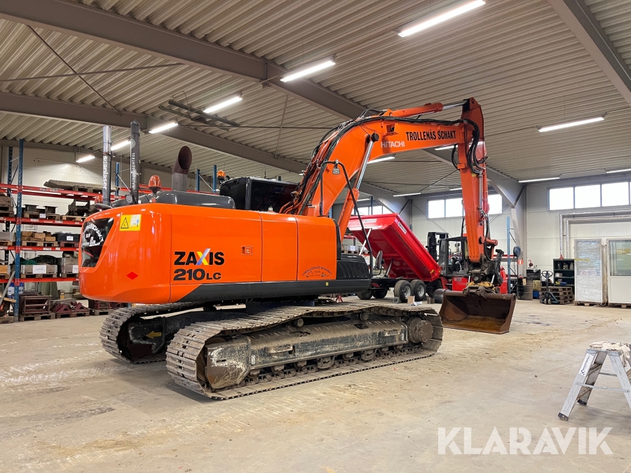 Grävmaskin Hitachi ZX 210 LC, Eslöv, Klaravik auktioner