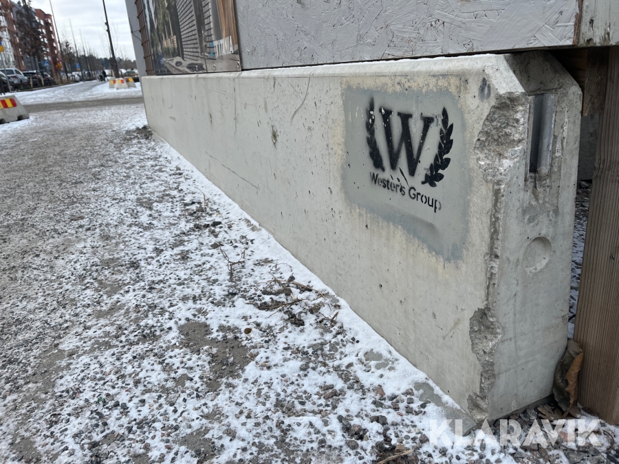 Avstängningsmaterial Delta block 8st Saferoad, Täby, Klaravi