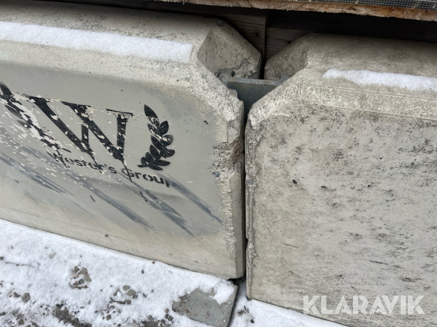 Avstängningsmaterial Delta block 8st Saferoad, Täby, Klaravi