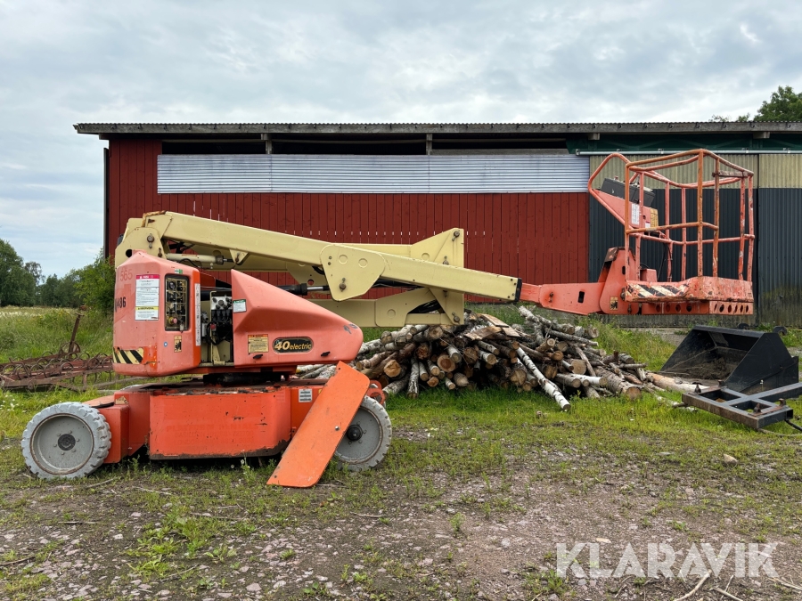 Vikbomslift JLG n40e Electric, Mjölby, Klaravik auktioner