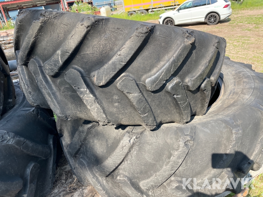 Traktordäck Nokian Multi plus, Mora, Klaravik auktioner