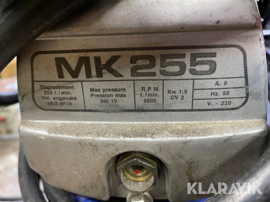 Klaravik Auktioner | Kompressor Clas Ohlson MK255
