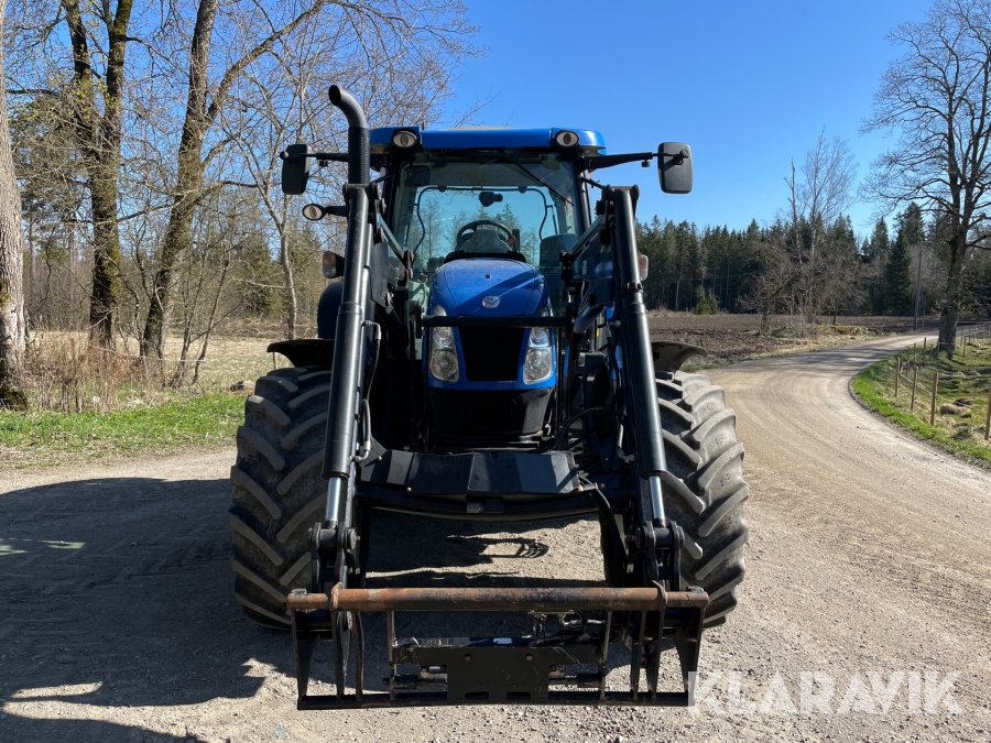 Traktor New Holland T6 140, Nässjö, Klaravik auktioner
