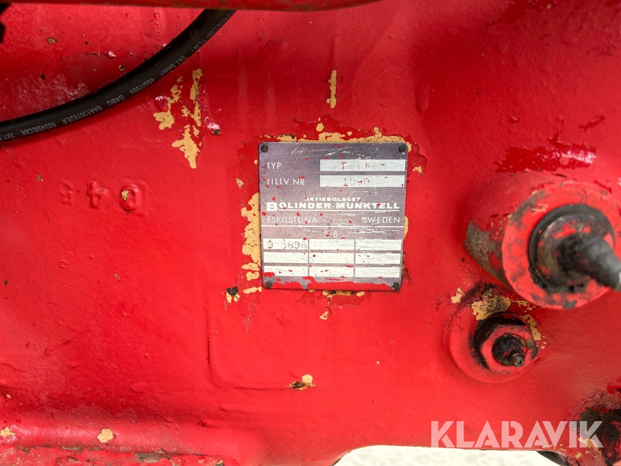 Veterantraktor Volvo BM 800, Svenljunga, Klaravik auktioner