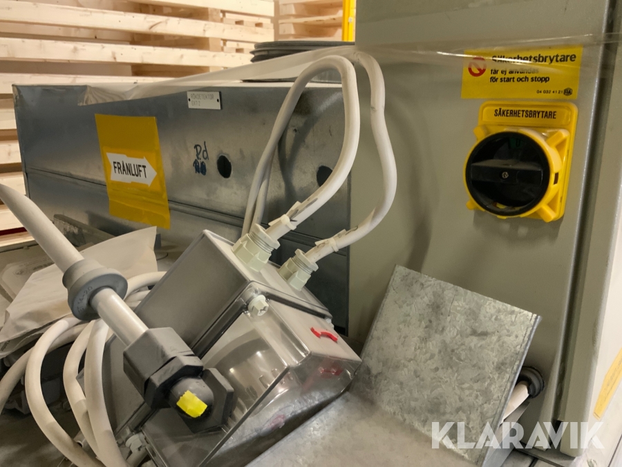 Ventilationsanläggning PM-luft, Vindeln, Klaravik auktioner