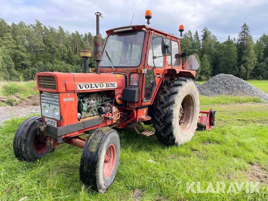 Traktor Volvo BM 650, Arvika, Klaravik auktioner