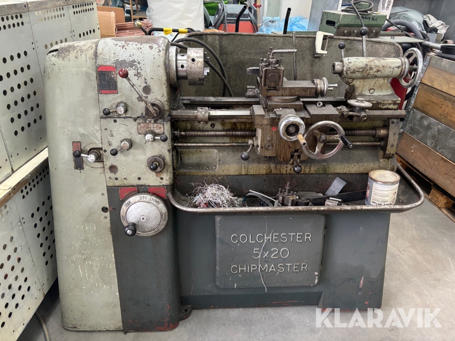 Metallsvarv Colchester 5x20 Chipmaster, Göteborg, Klaravik a