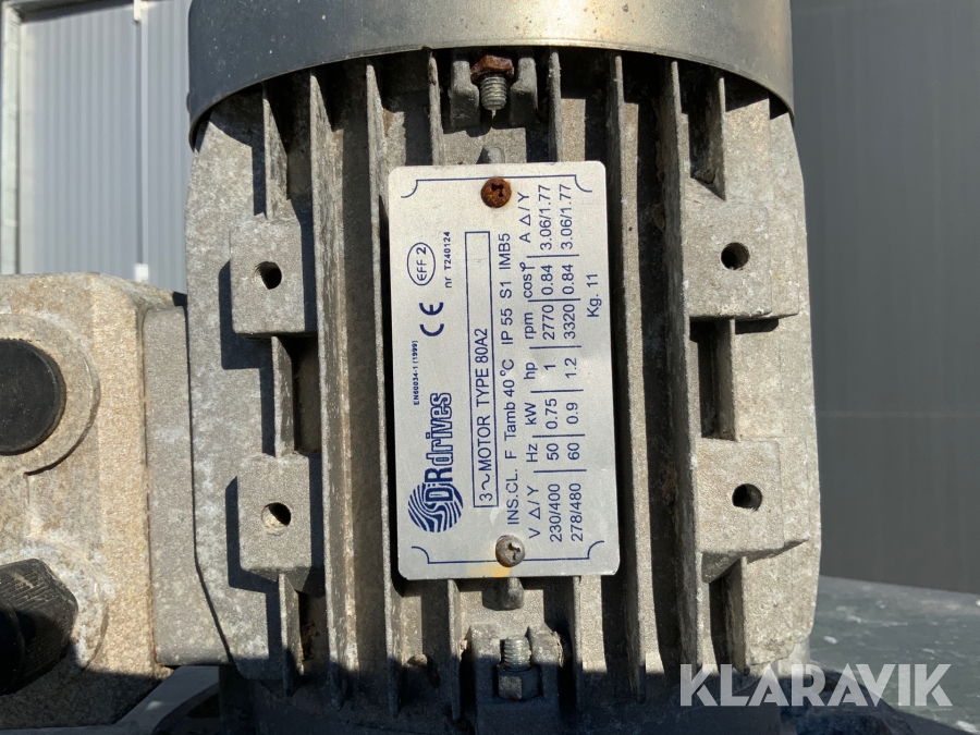 Spannmålsrens Mepu Major 2000, Nyköping, Klaravik auktioner