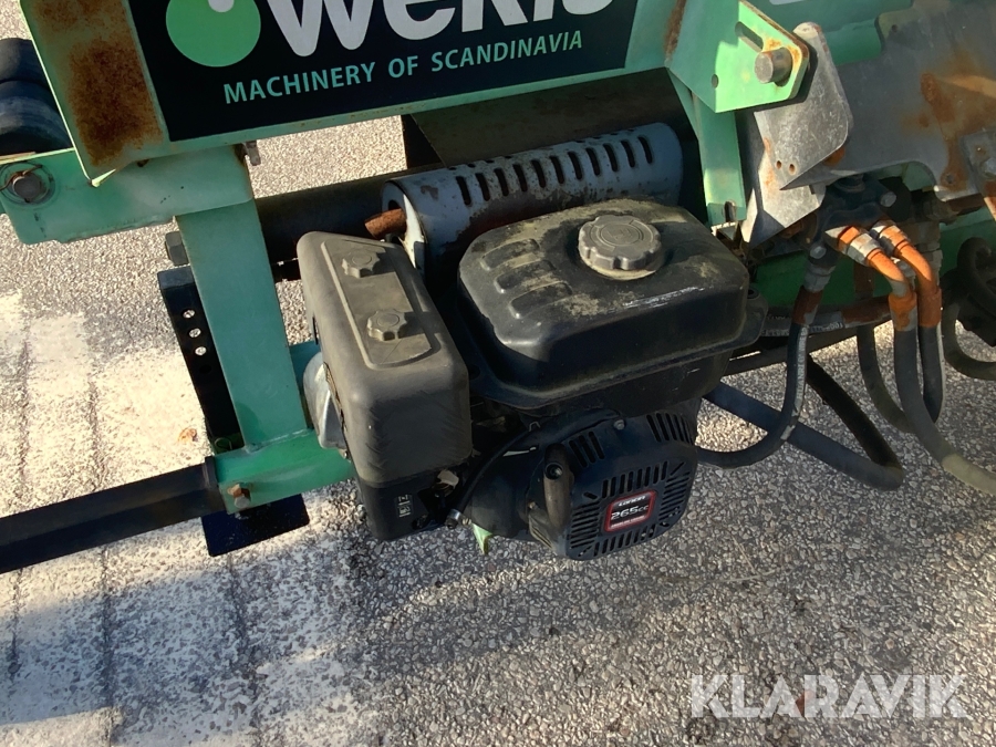 Vedmaskin Wekla Log split Combi 520GC, Sjöbo, Klaravik aukti