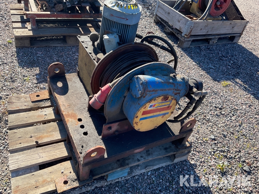 Hydraulisk vinsch, Piteå, Klaravik auktioner