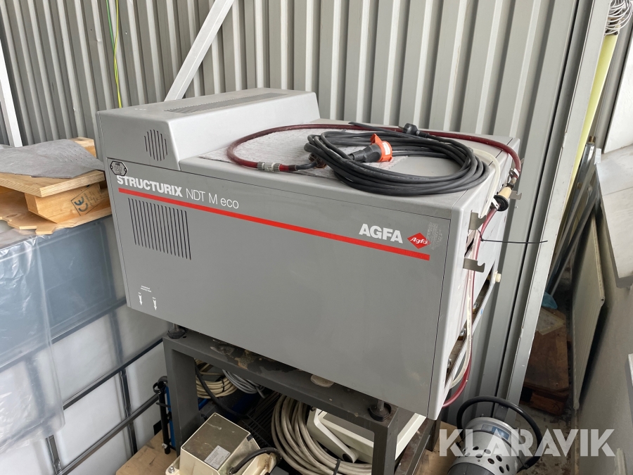Framkallningsenhet AGFA Structurix NDT M Eco, Ludvika, Klara