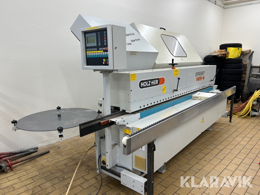 Kantlistmaskin Holzher Sprint 1411-4, Mark, Klaravik auktion