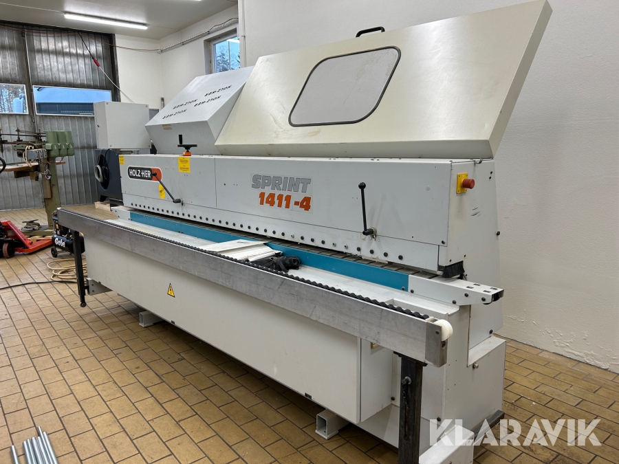 Kantlistmaskin Holzher Sprint 1411-4, Mark, Klaravik auktion