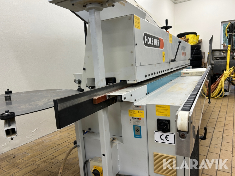 Kantlistmaskin Holzher Sprint 1411-4, Mark, Klaravik auktion