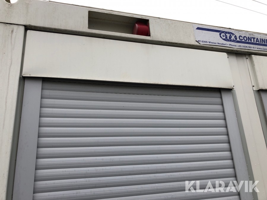 Klaravik Auktioner | Kontorsmodul CTX Containex 20 TP-3