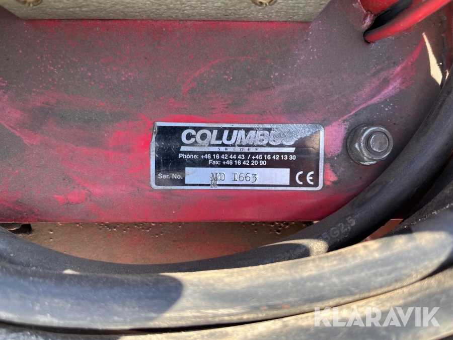 Mutterdragare för lastbil Columbus MD I663, Gislaved, Klarav