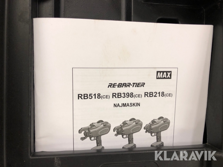 Klaravik Auktioner | Najmaskin MAX RB518