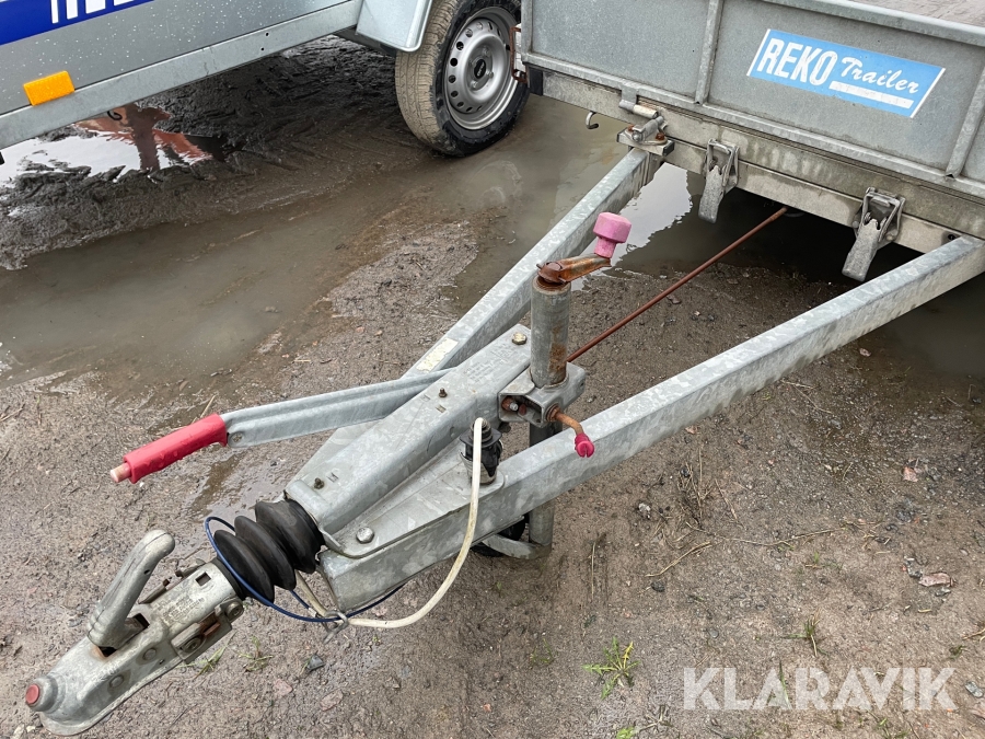 Personbilssläp Reko Trailer 1300K, Uppsala, Klaravik auktion