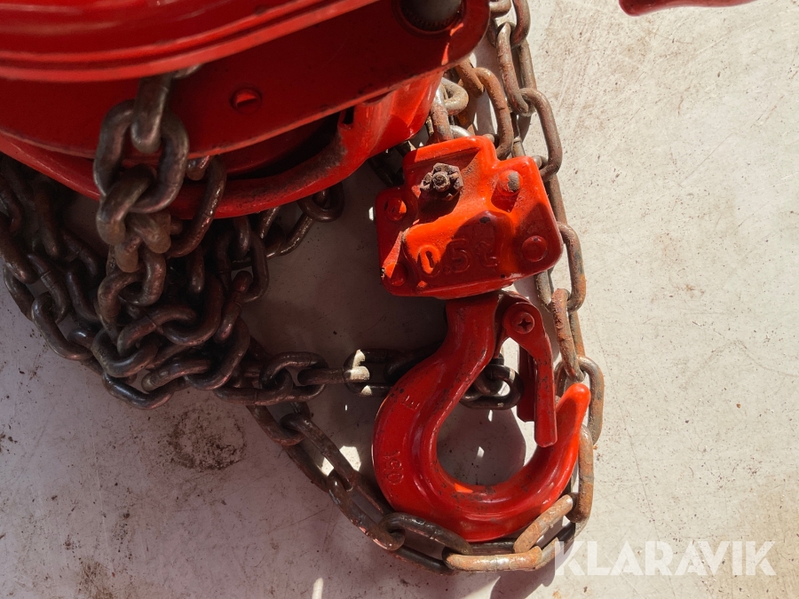 Lyftblock Biktema, Kristinehamn, Klaravik auktioner