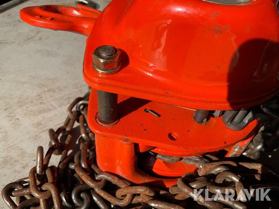 Lyftblock Biktema, Kristinehamn, Klaravik auktioner