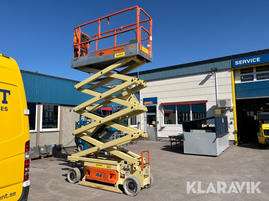 Saxlift JLG 2630ES, Linköping, Klaravik auktioner