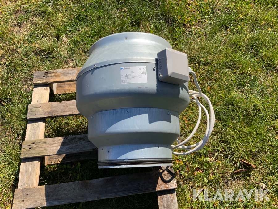 Kanalfläkt Systemair K315 L, Borgholm, Klaravik auktioner