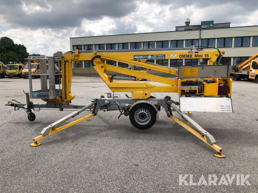 Släpvagnslift Omme Mini 15