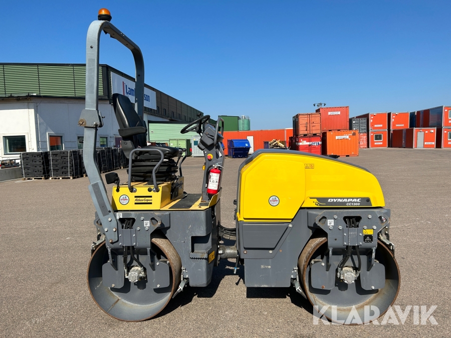 Tandemvält Dynapac CC1300, Ängelholm, Klaravik auktioner