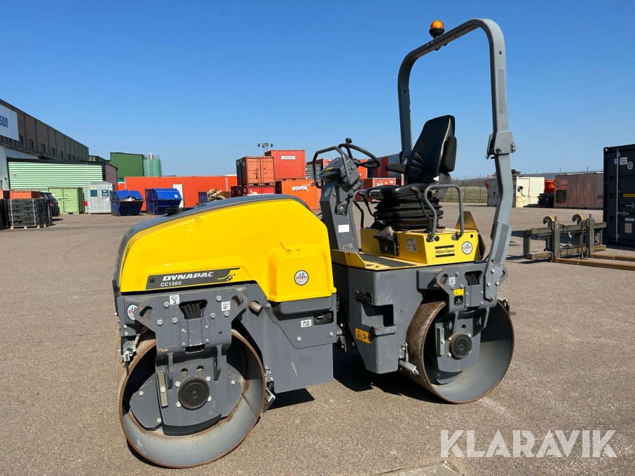 Tandemvält Dynapac CC1300, Ängelholm, Klaravik auktioner