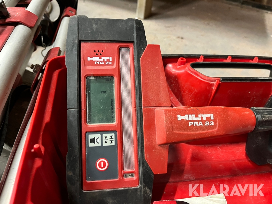 Rotationslaser Hilti PR 2-HS, Vallentuna, Klaravik auktioner