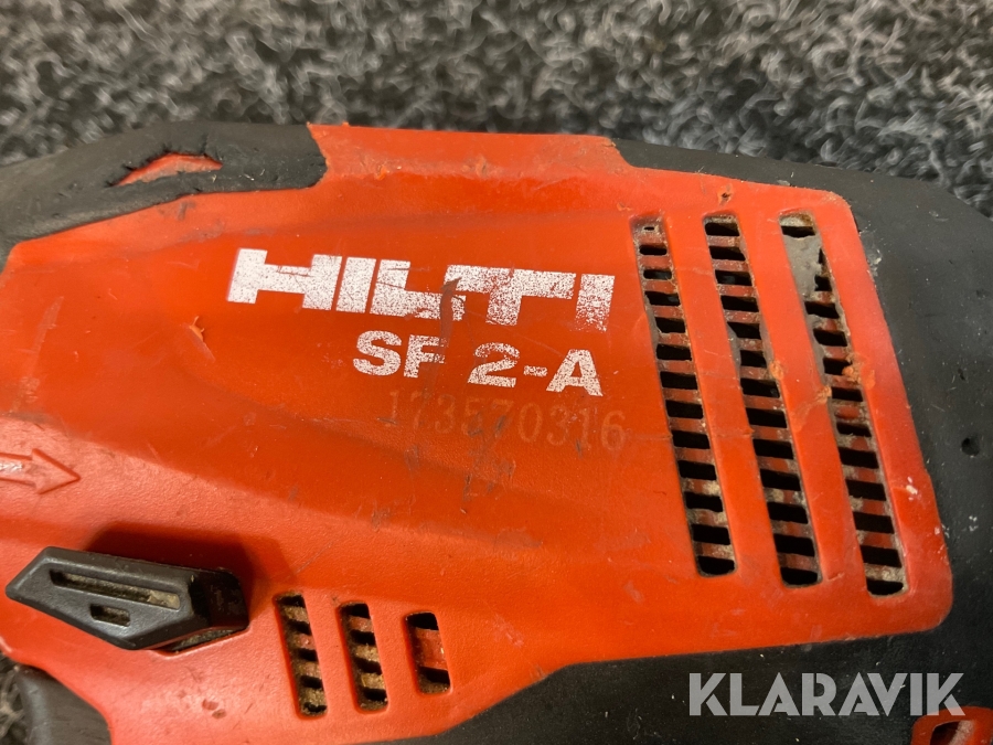 Borrskruvdragare Hilti SF 2-A , Jönköping, Klaravik auktione