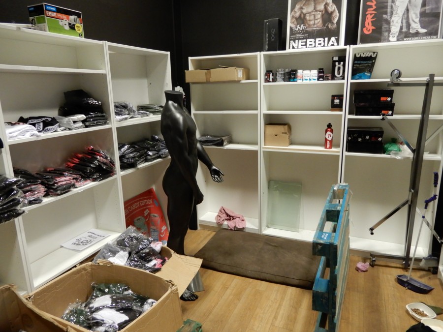 Butiksinventarier m.m