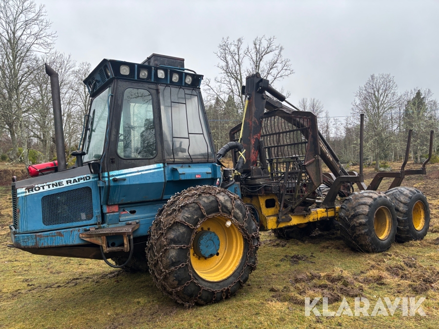 Skotare Rottne Rapid 6WD-H, Oskarshamn, Klaravik auktioner