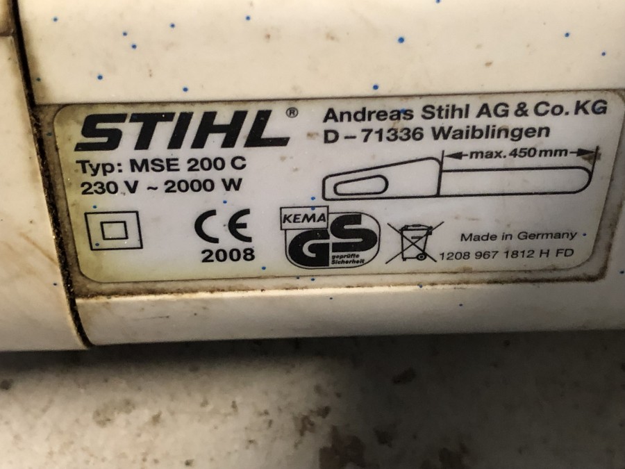 Motorsåg STIHL MSE 200 C